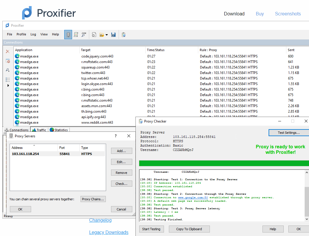 Hướng dẫn sử dụng proxifier để kết nối proxy fake ip toàn máy - VPS ...