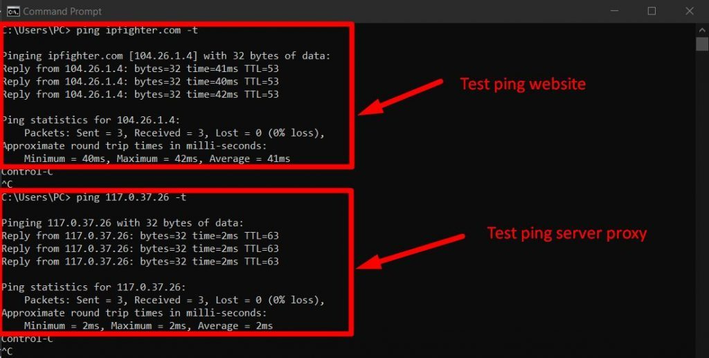 Ping là gì? Hướng dẫn test ping khi sử dụng proxy - VPS Việt Nam Giá Rẻ ...